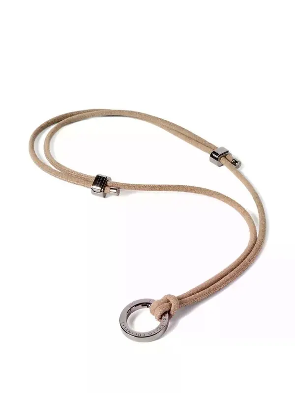 Brunello Cucinelli Alcantara Glasses Cord With Monili