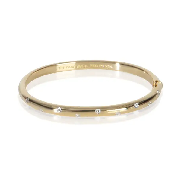 Tiffany & Co. Yellow Gold & Platinum Diamond Etoile Bracelet - Yellow_gold/platinum