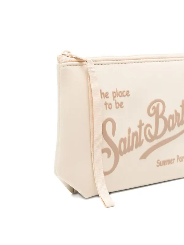 MC2 SAINT BARTH Aline Clutch Bag - Beige