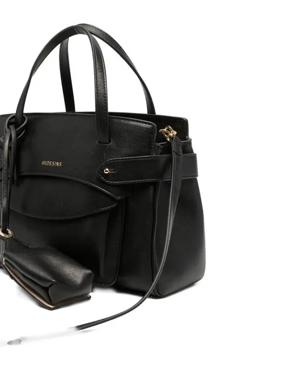HIDESINS Lullaby Small Leather Tote - Black