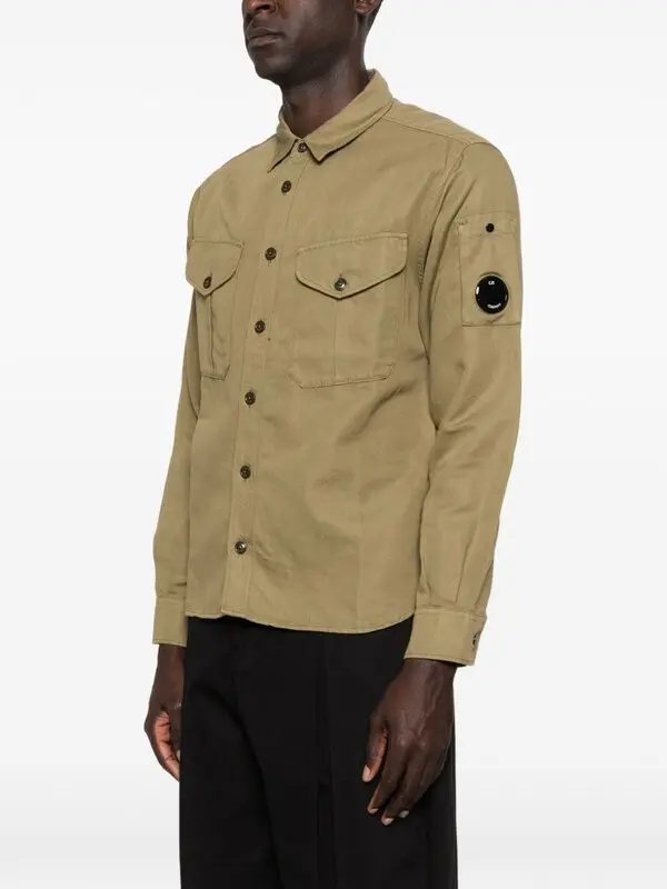 C.P. COMPANY Cotton And Linen Blend Shirt