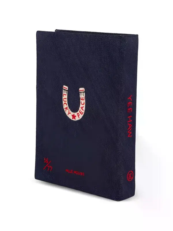 OLYMPIA LE-TAN Yee-haw Book Clutch