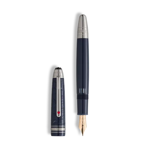 Montblanc Meisterstück Around The World In 80 Days Legrand Fountain Pen - Dark Blue