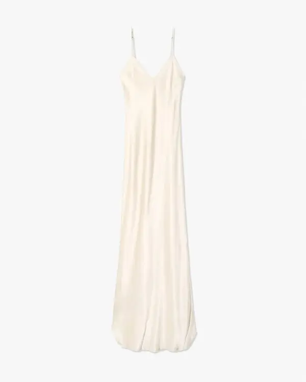 NILI LOTAN Cami Silk Satin Gown