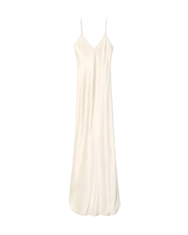 NILI LOTAN Cami Silk Satin Gown