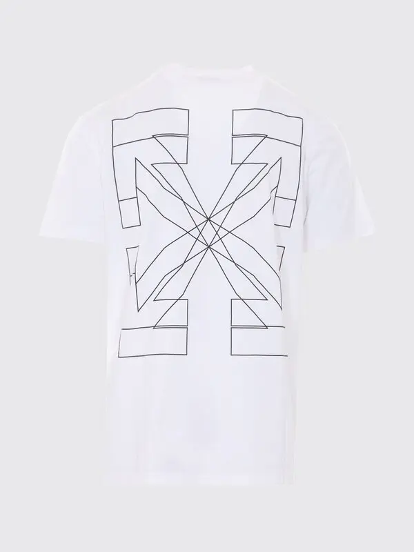 Off-White Cotton Arrow T-shirt