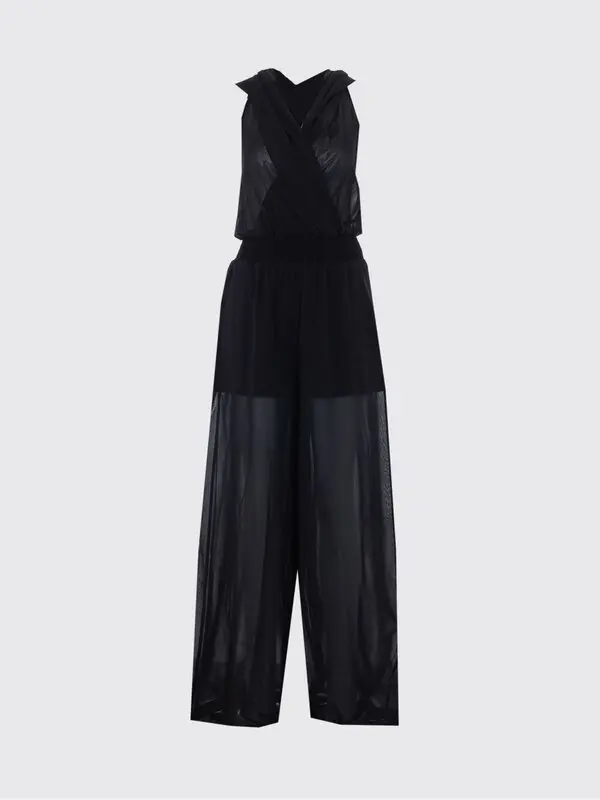 Pinko Sleeveless Wide Leg Jumpsuit - Black