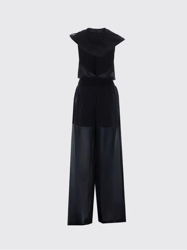 Pinko Sleeveless Wide Leg Jumpsuit - Black