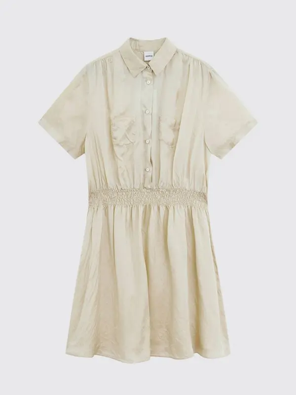 Aspesi Shirt Dress - Ivory