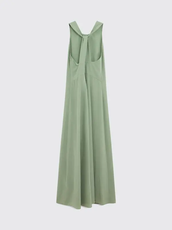 Aspesi Midi Dress In Pure Silk