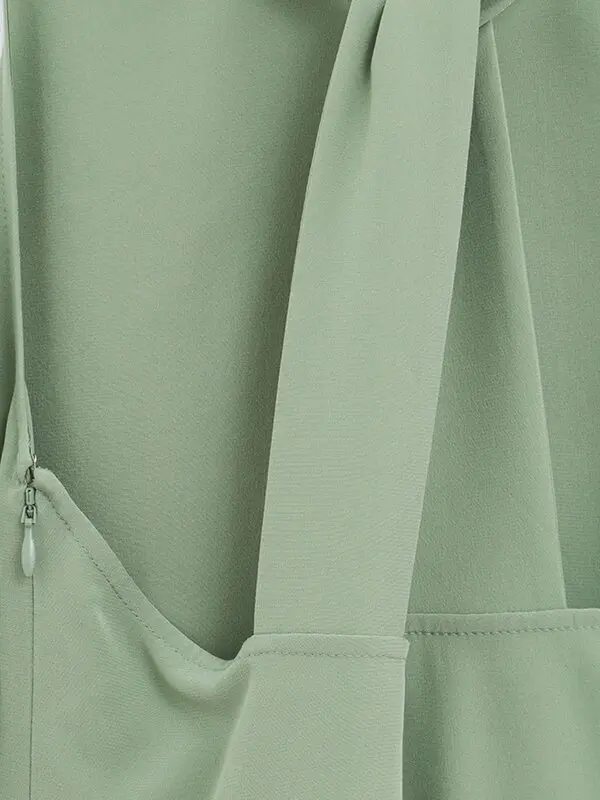 Aspesi Midi Dress In Pure Silk