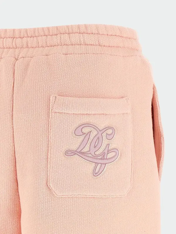 Dolce & Gabbana Cotton Jogging Shorts - Pink