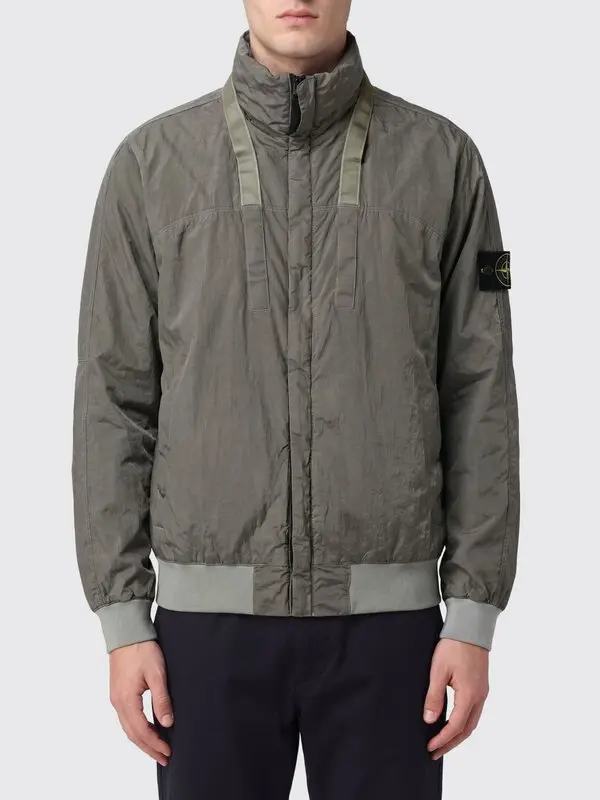 Stone Island Econyl® Bomber Jacket - Grey