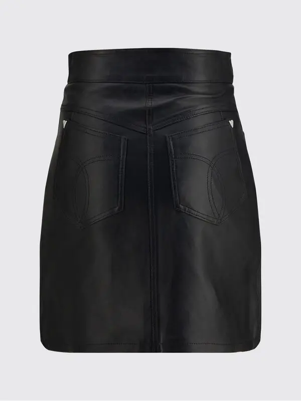 Fiorucci Leather Mini Skirt