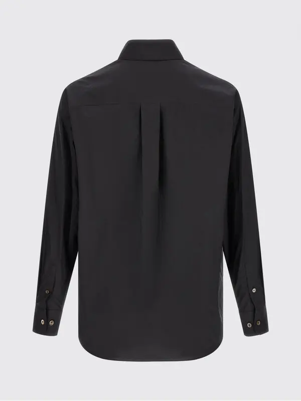 LEMAIRE Cotton And Silk Shirt - Black