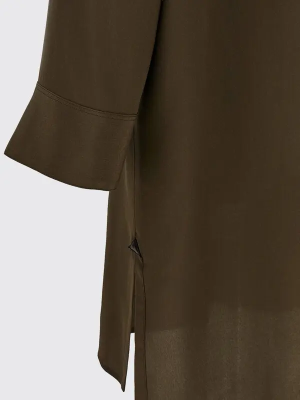 TOM FORD Silk Shirt Dress - Green