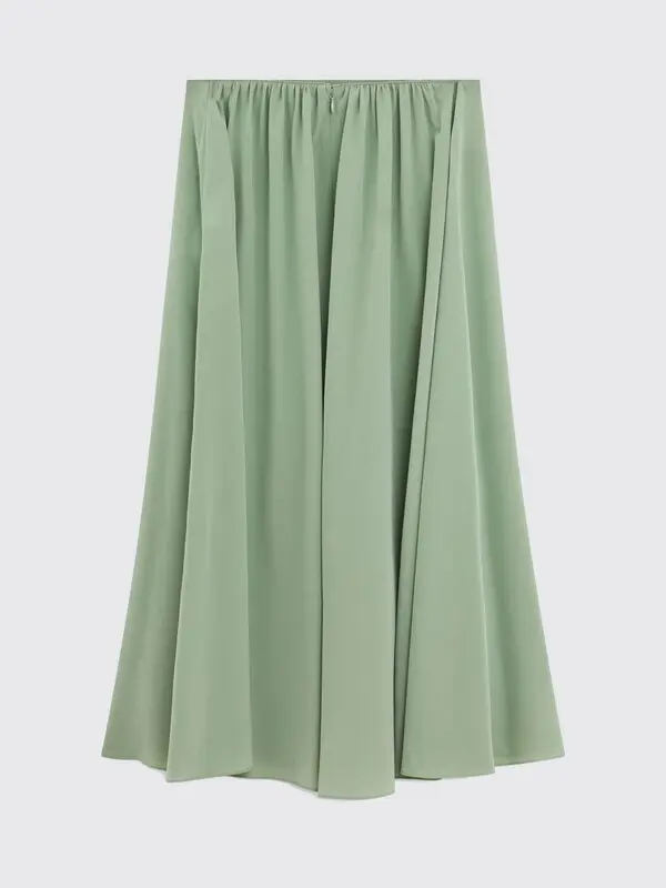 Aspesi Silk Midi Skirt