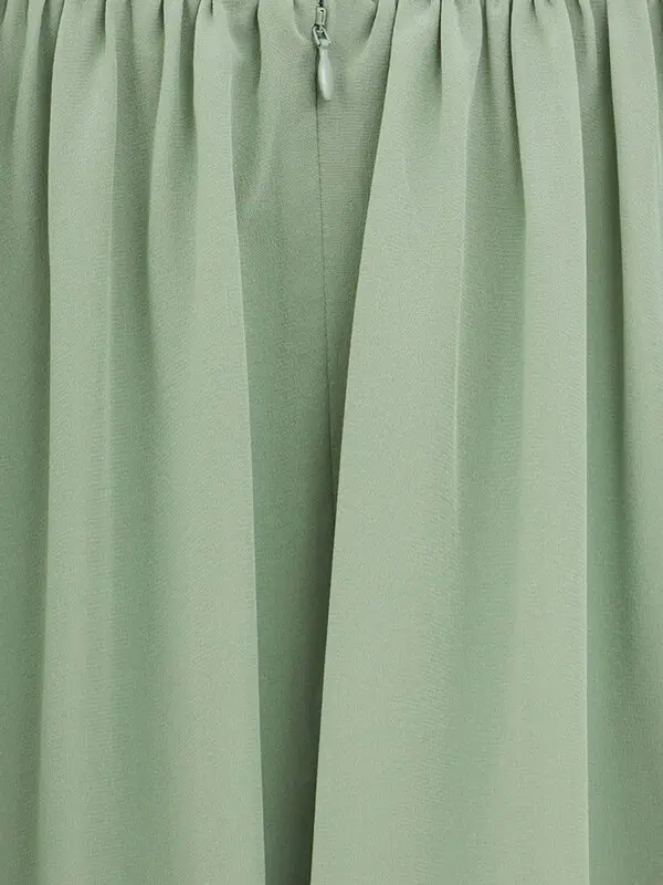 Aspesi Silk Midi Skirt