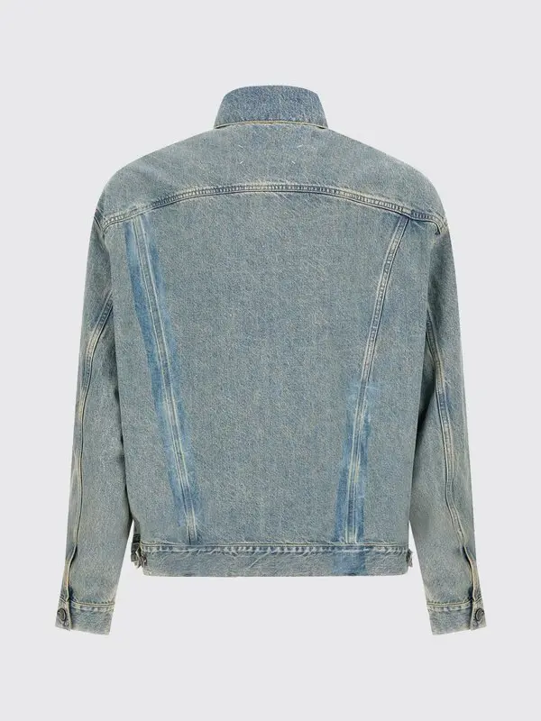 MAISON MARGIELA Cotton Jacket With French Collar And Patch Pockets