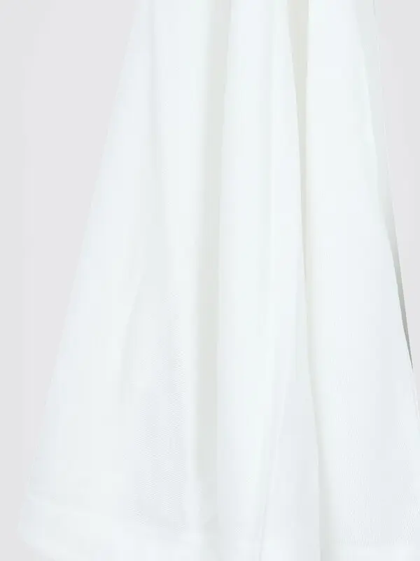 Jacquemus Long Sleeve V-neck Polyester Top - White