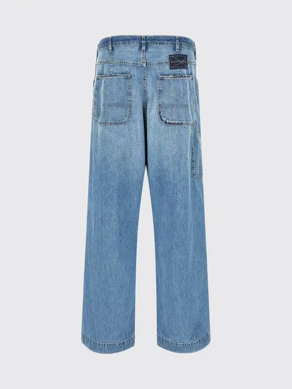 MAISON MARGIELA Wide-leg Cotton Denim Jeans