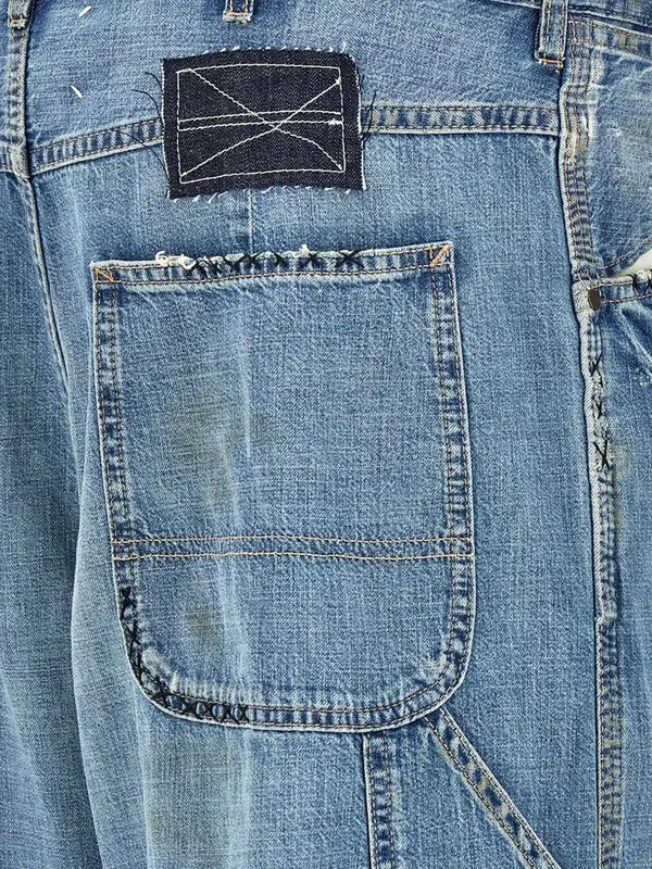 MAISON MARGIELA Wide-leg Cotton Denim Jeans