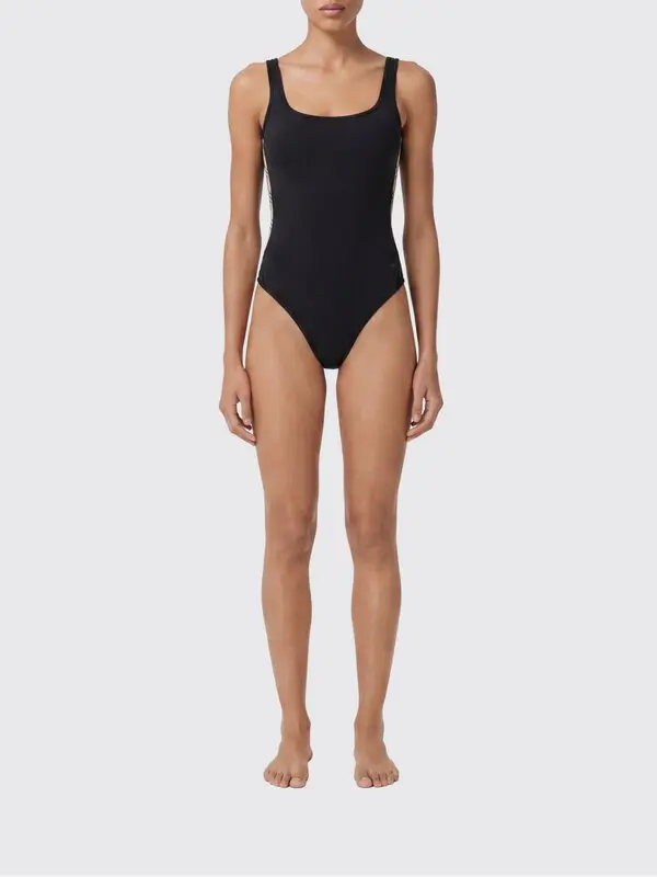 Burberry One Piece Swimsuit - Black
