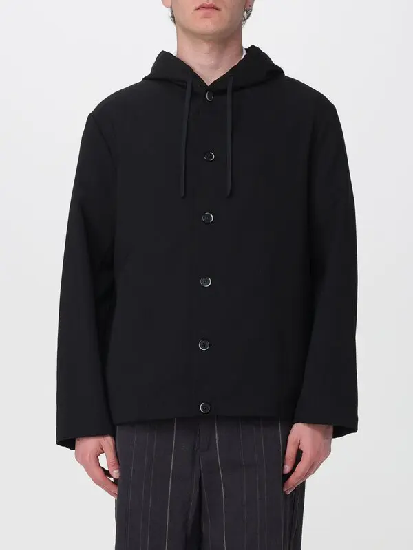 Barena Venezia Virgin Wool Hooded Jacket - Black