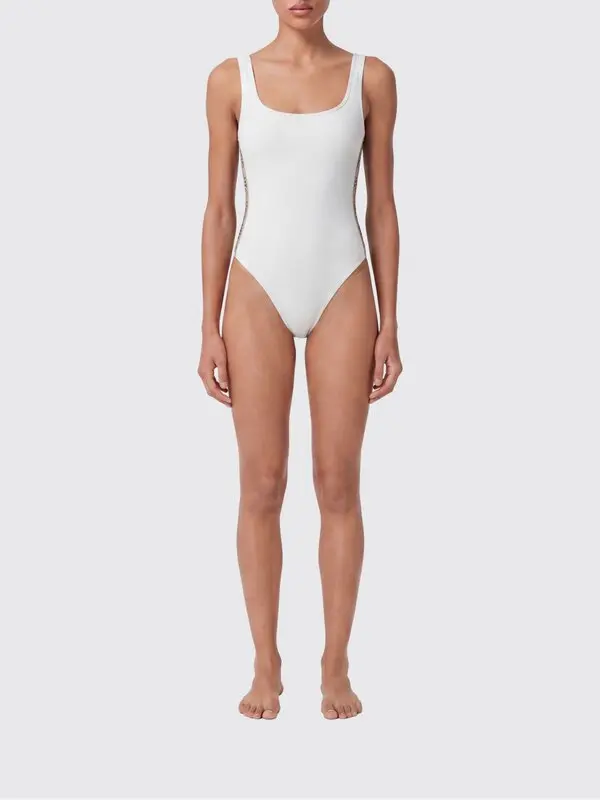 Burberry One Piece Swimsuit - White