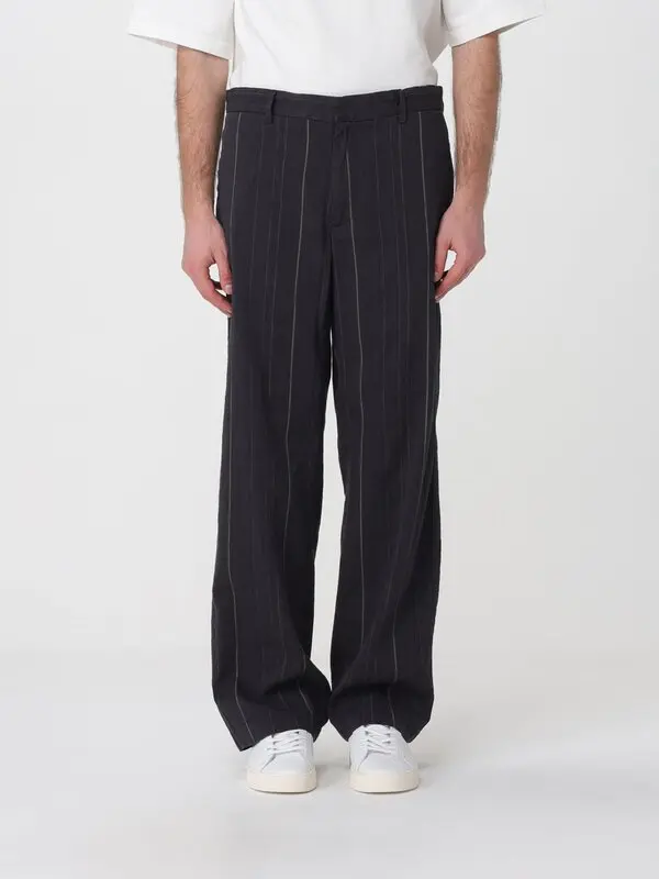 Barena Venezia Tailored Striped Trousers - Grey