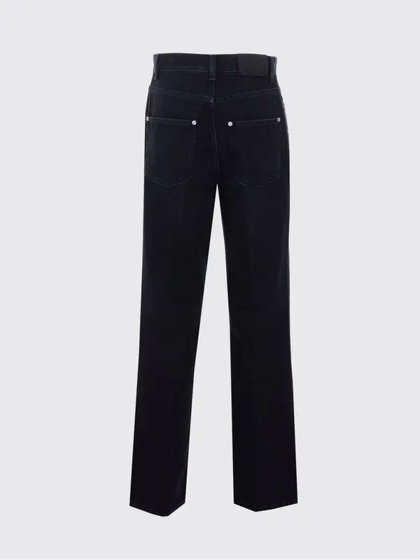 Bottega Veneta High-waisted Straight Leg Cotton Denim Jeans