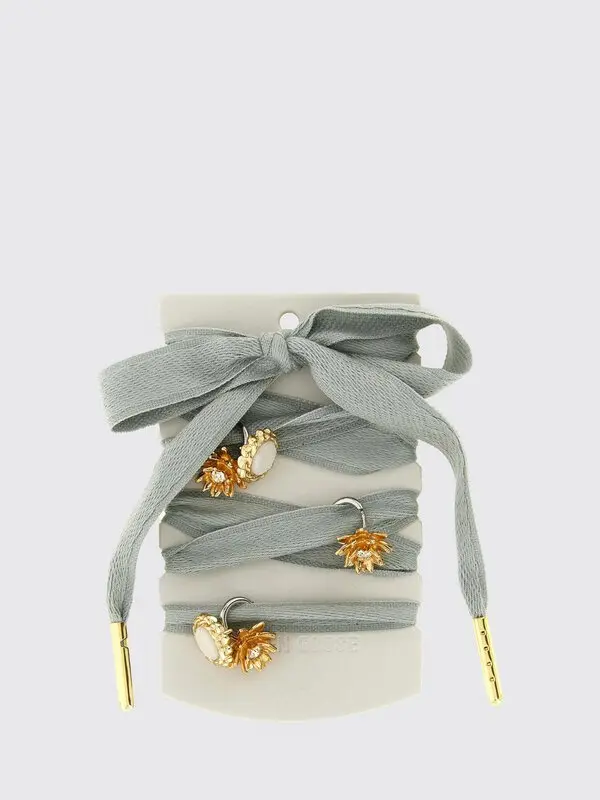 GOLDEN GOOSE Decorative Laces - Grey