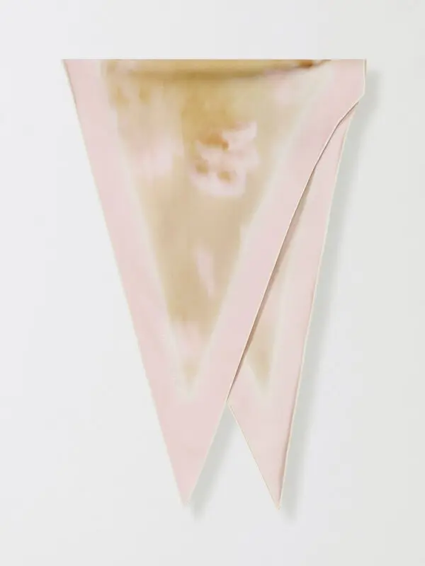 Fabiana Filippi Silk Foulard With Floral Print - Multicolor