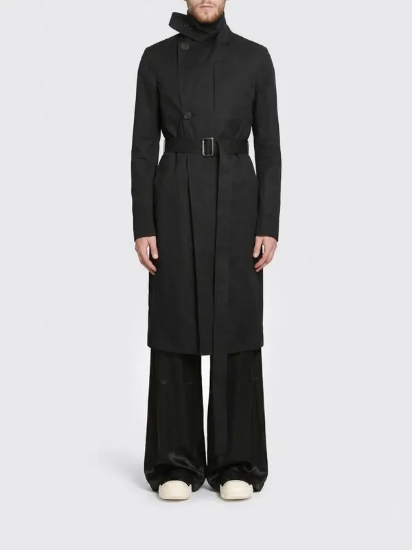 Rick Owens Belted Jacket - Black