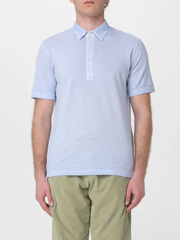 120% Lino Short Sleeve Polo Shirt