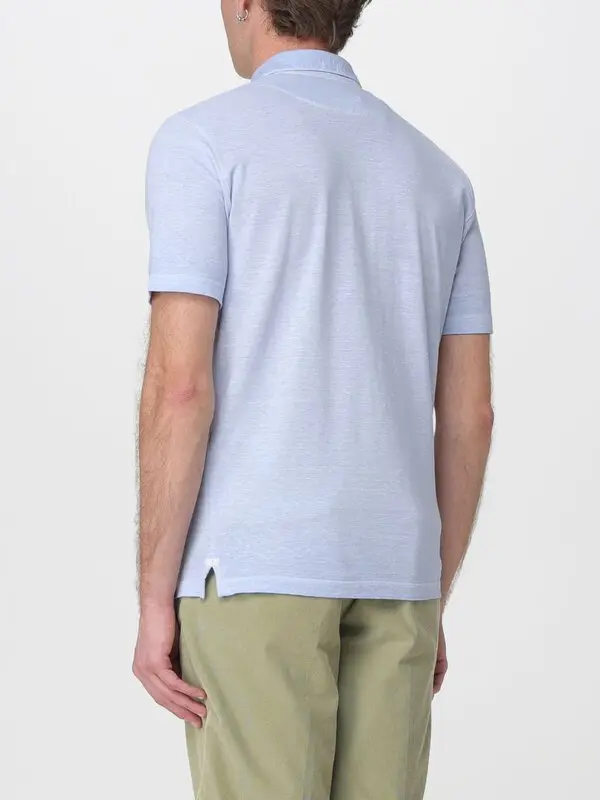 120% Lino Short Sleeve Polo Shirt