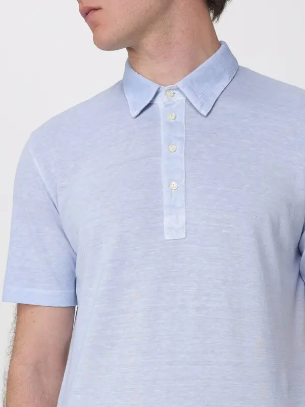 120% Lino Short Sleeve Polo Shirt