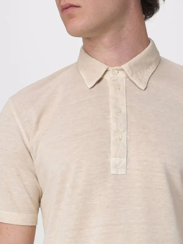 120% Lino Short Sleeve Polo Shirt