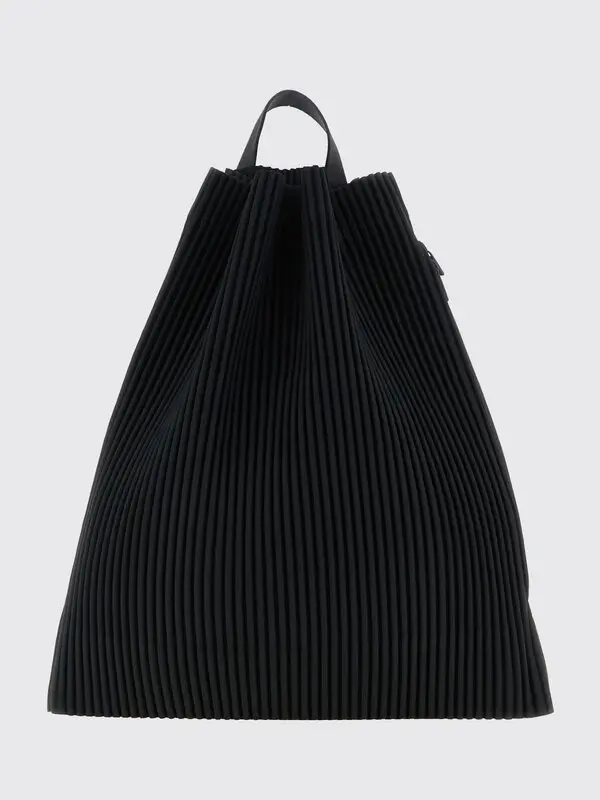 Issey Miyake Homme Plissé Pleated Backpack - Black