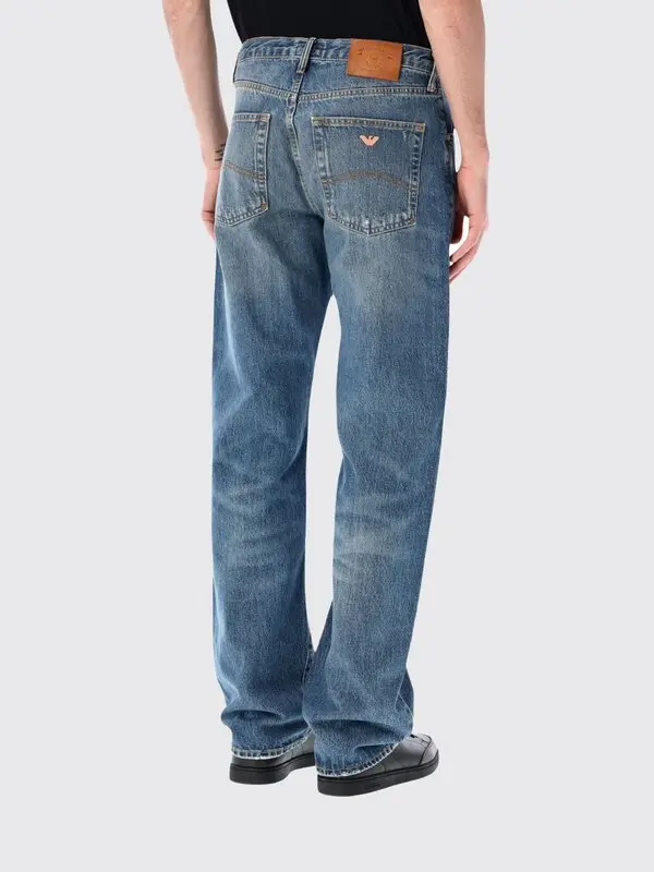 Emporio Armani Relaxed Fit Jeans - Blue