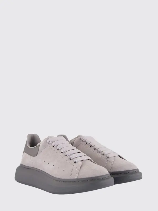 Alexander McQueen Oversize Suede Sneakers - Grey