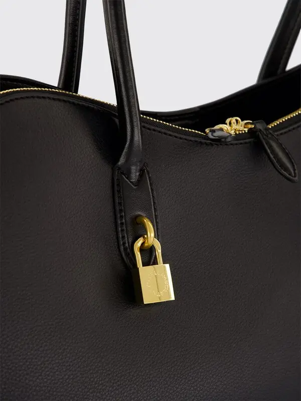 Stella McCartney Ryder Faux Leather Shoulder Bag - Black