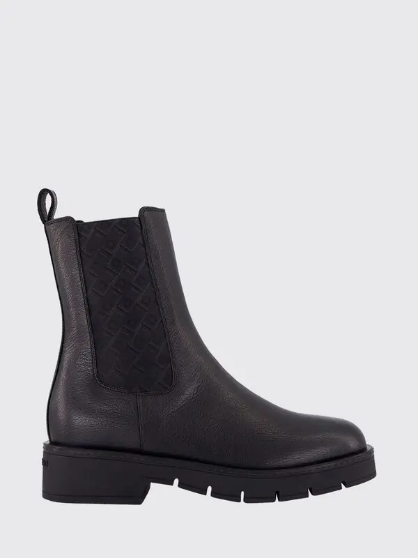 FERRAGAMO Leather Chelsea Boots