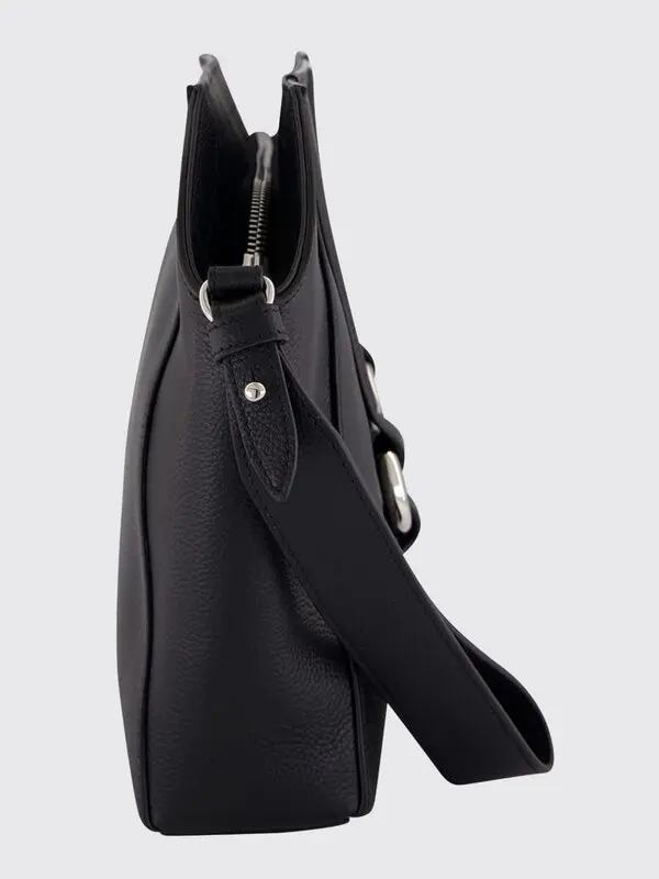 Alexander McQueen Calf Leather Pouch With Metal Ring Detail
