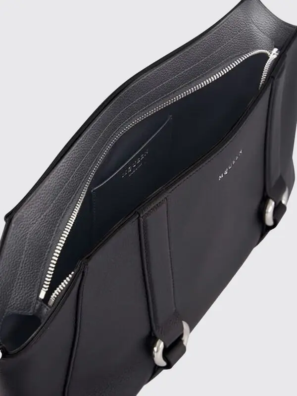 Alexander McQueen Calf Leather Pouch With Metal Ring Detail