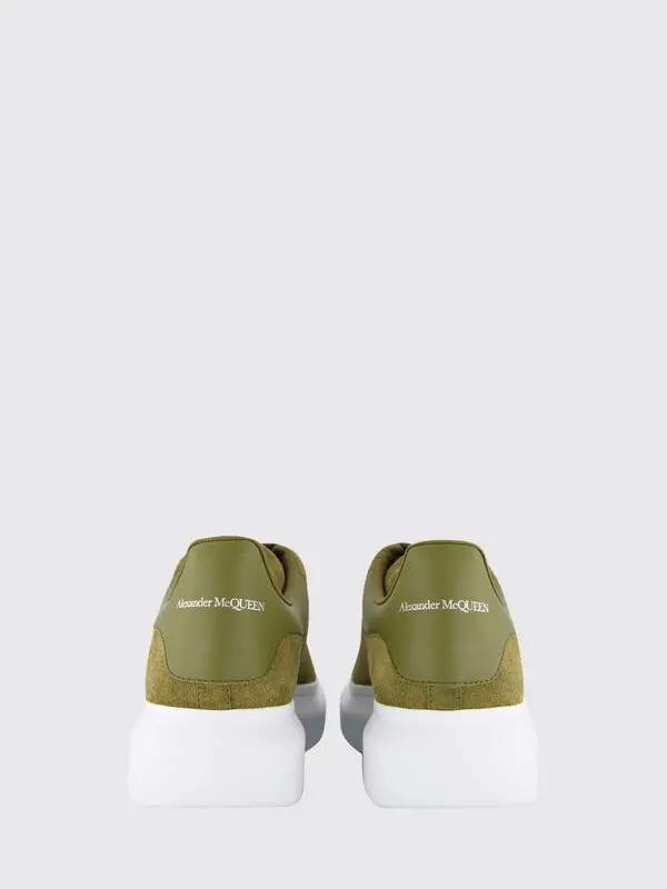 Alexander McQueen Oversize Suede Sneakers - Olive