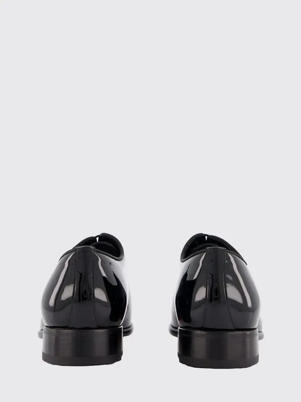 Santoni Patent Leather Oxford Shoes