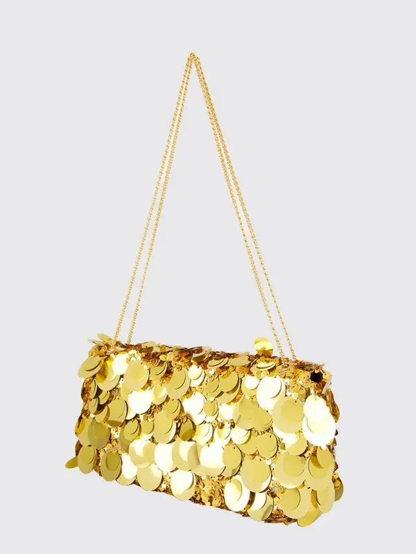 Rabanne Sequined Leather Bag