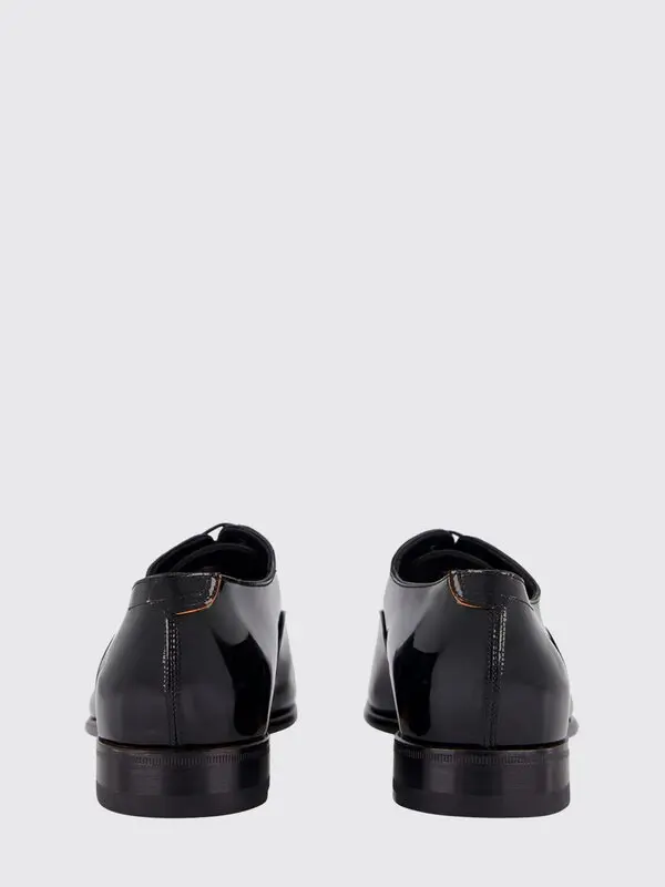 Santoni Patent Leather Oxford Shoes