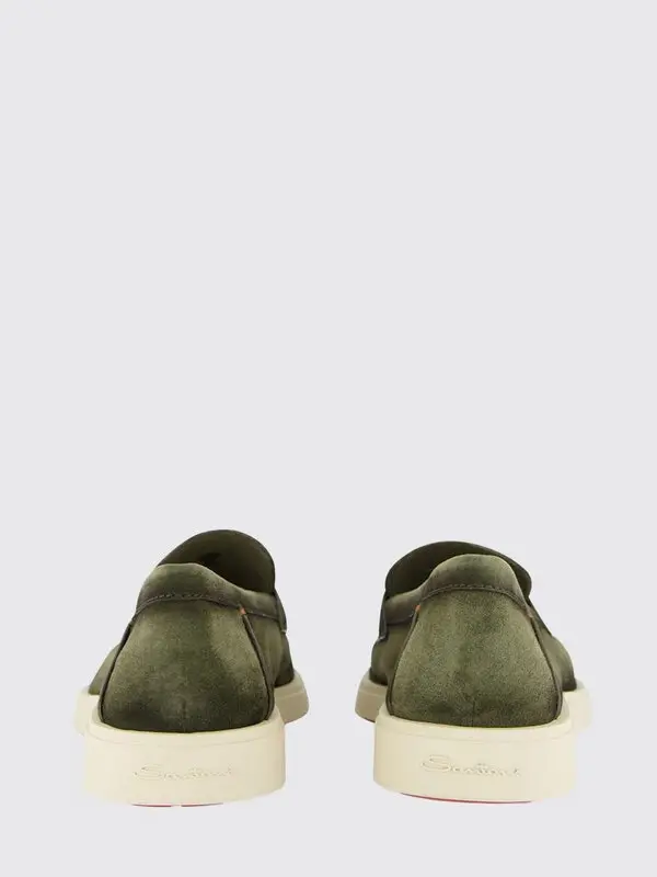 Santoni Suede Loafers
